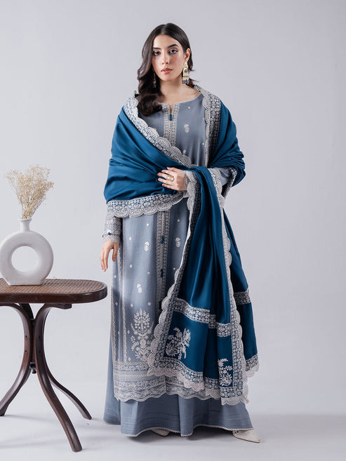 ELAAF | 3PC Unstitched – Vogue Clothing Studio