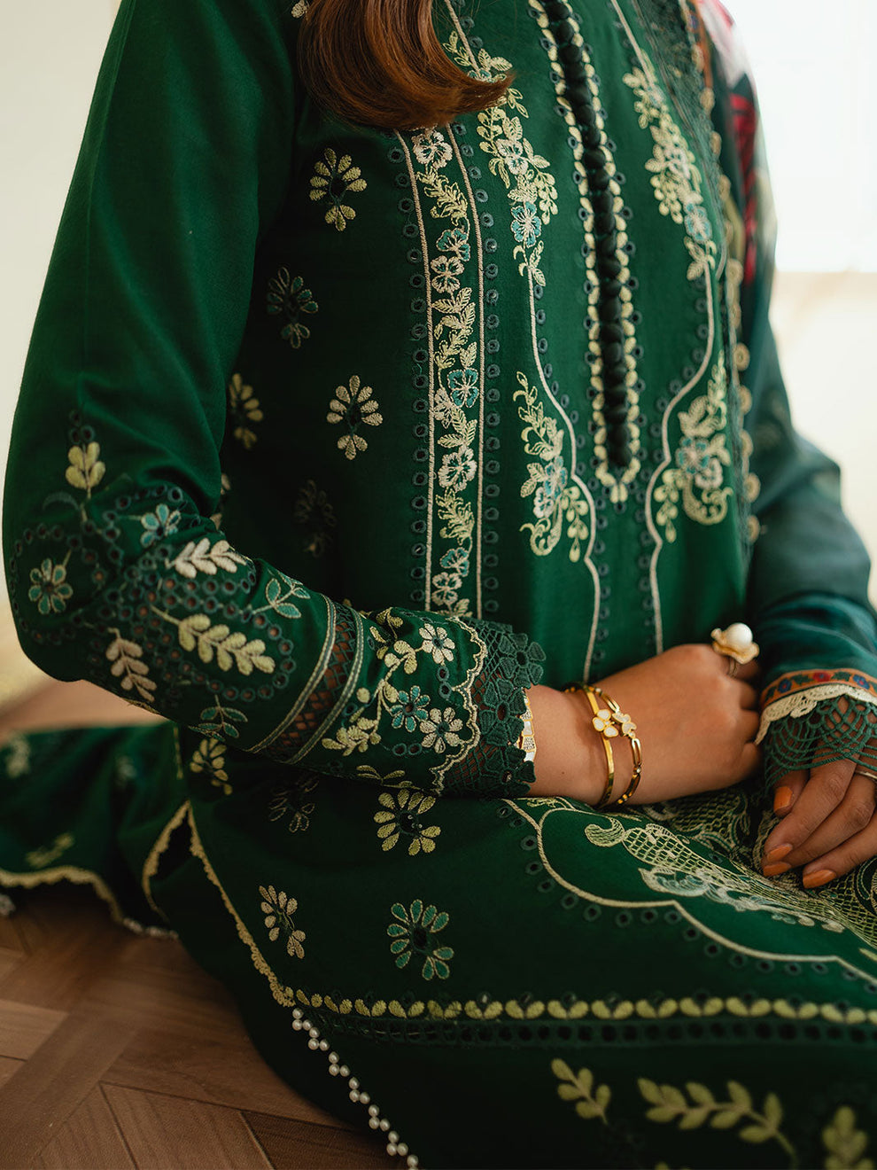 KANWAL | 3PC Unstitched – Vogue Clothing Studio